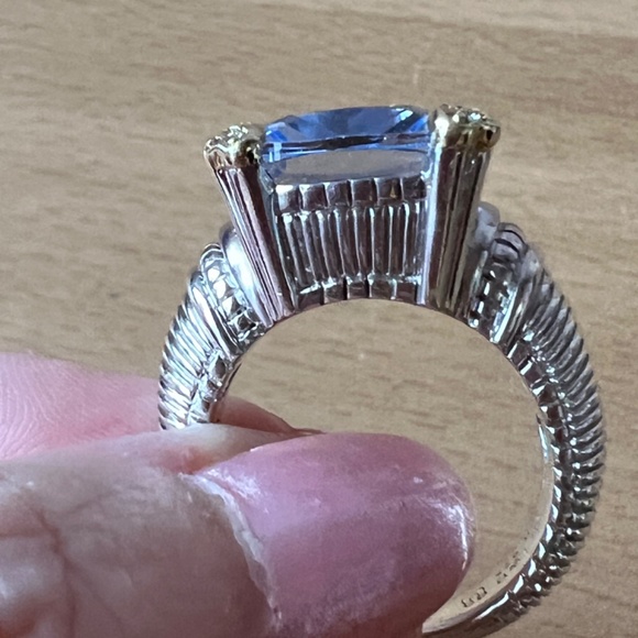 Judith Ripka | Jewelry | Judith Ripka Two Fontaine 8k Gold 925 Sterling ...